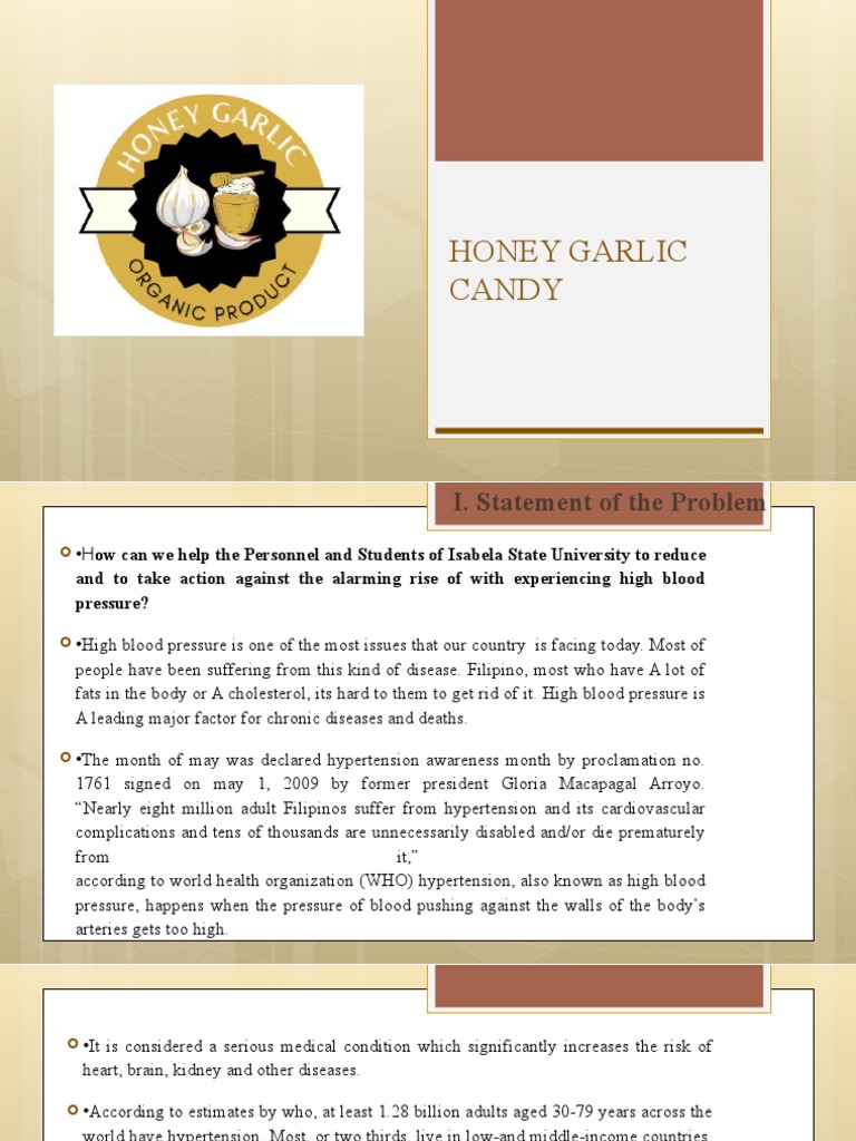 Garlic | PDF | Hypertension