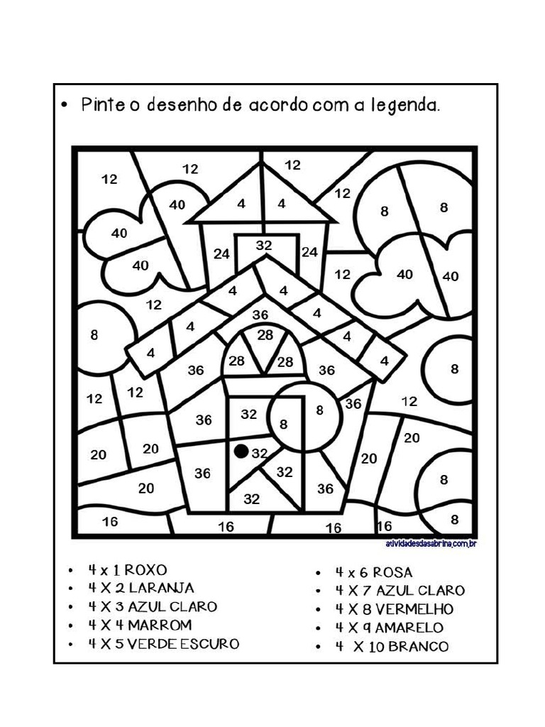 Pinte o Resultado | PDF