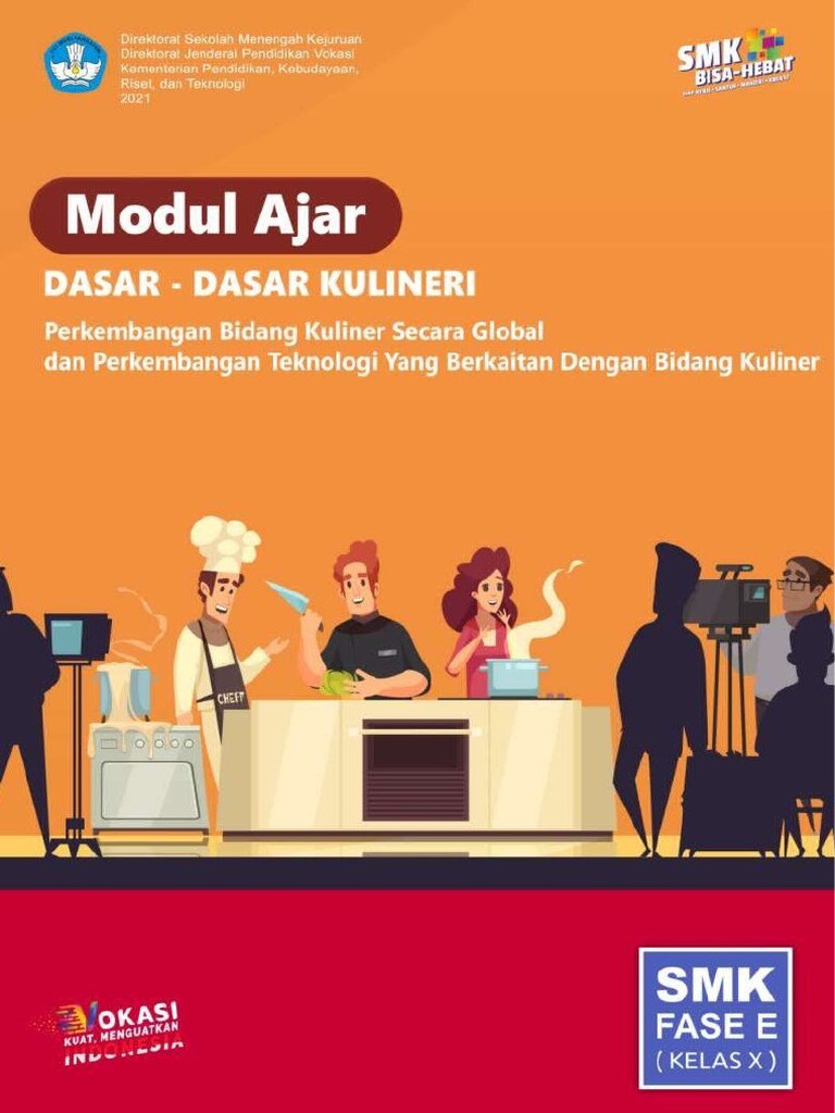 Modul Ajar Dasar-Dasar Kulineri-Perkembangan Bidang Kuliner | PDF | Karier & Perkembangan