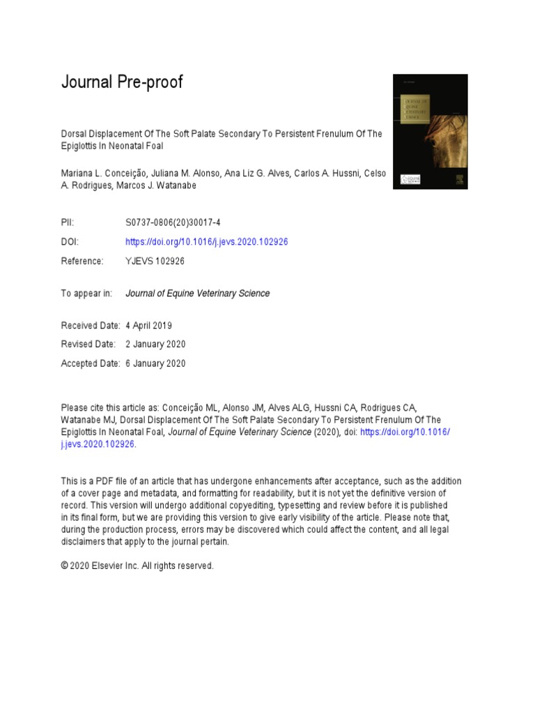 Persistent Epiglottis Frenulum | PDF | Clinical Medicine | Medical ...