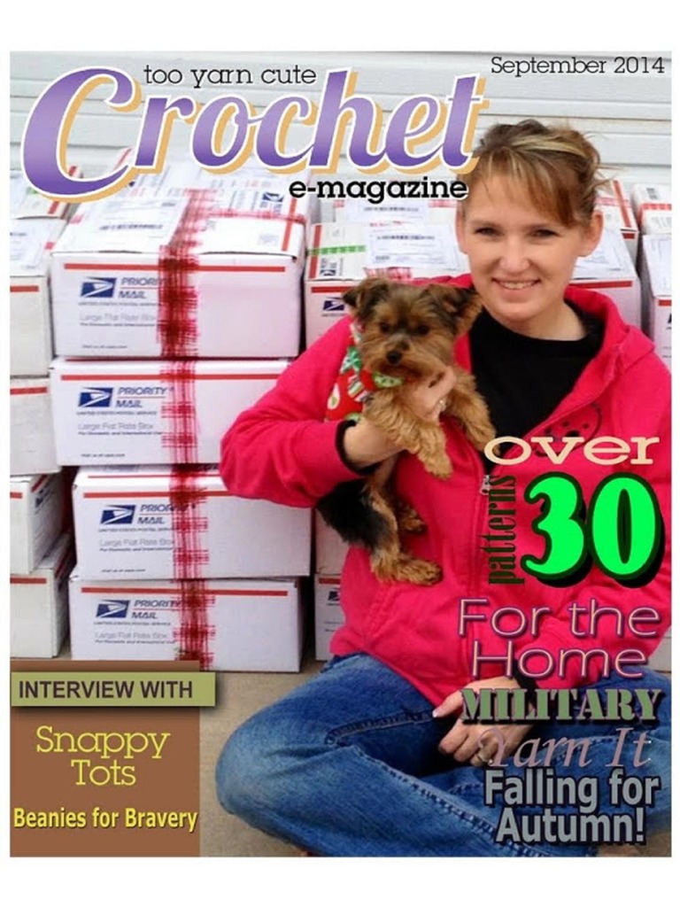 Too Yarn Cute Crochet Magazine - September 2014 | PDF