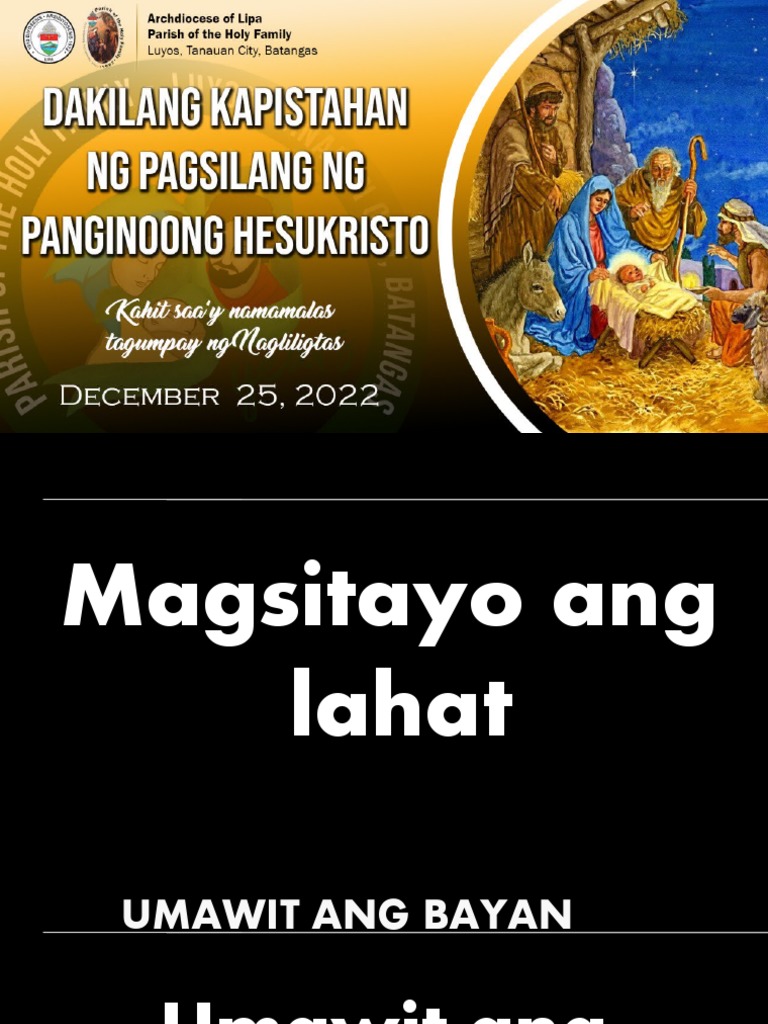 Kapaskuhan (Day) | PDF