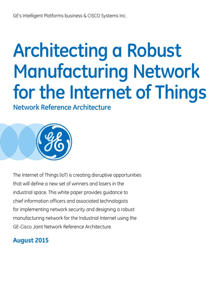 Architecting Robust | PDF | Computer Network | Internet Of Things
