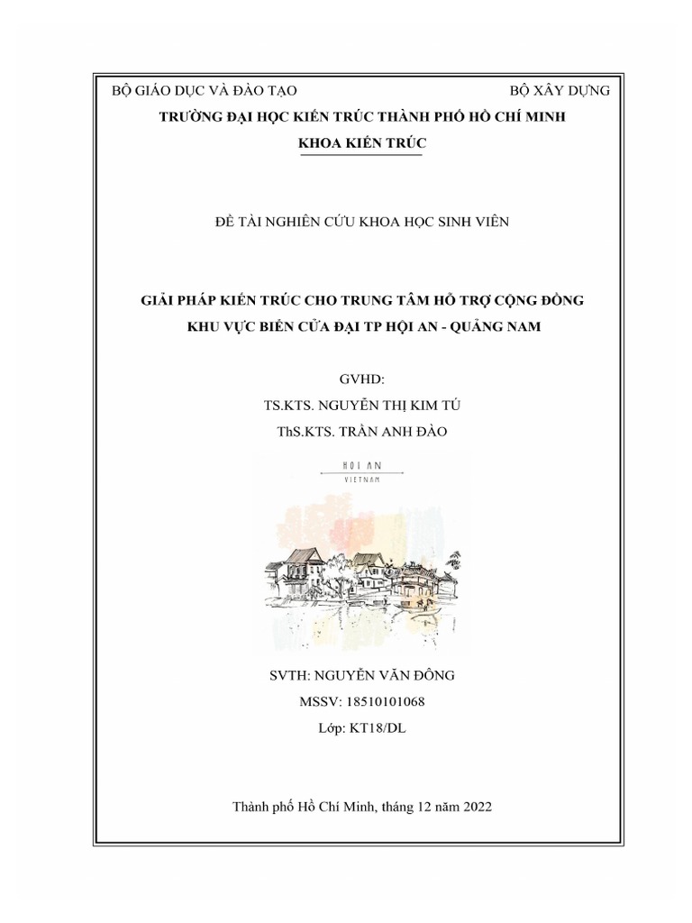 Đề Tài Nckh Svth - Nguyễn Văn Đông | PDF