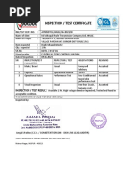 Hydro Test Certificate Template (Soft Copy) | PDF | Pressure ...