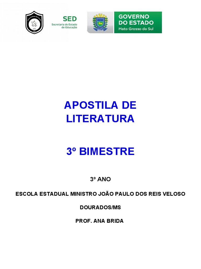 Modernismo 2ª Fase: Poesia e Prosa | PDF
