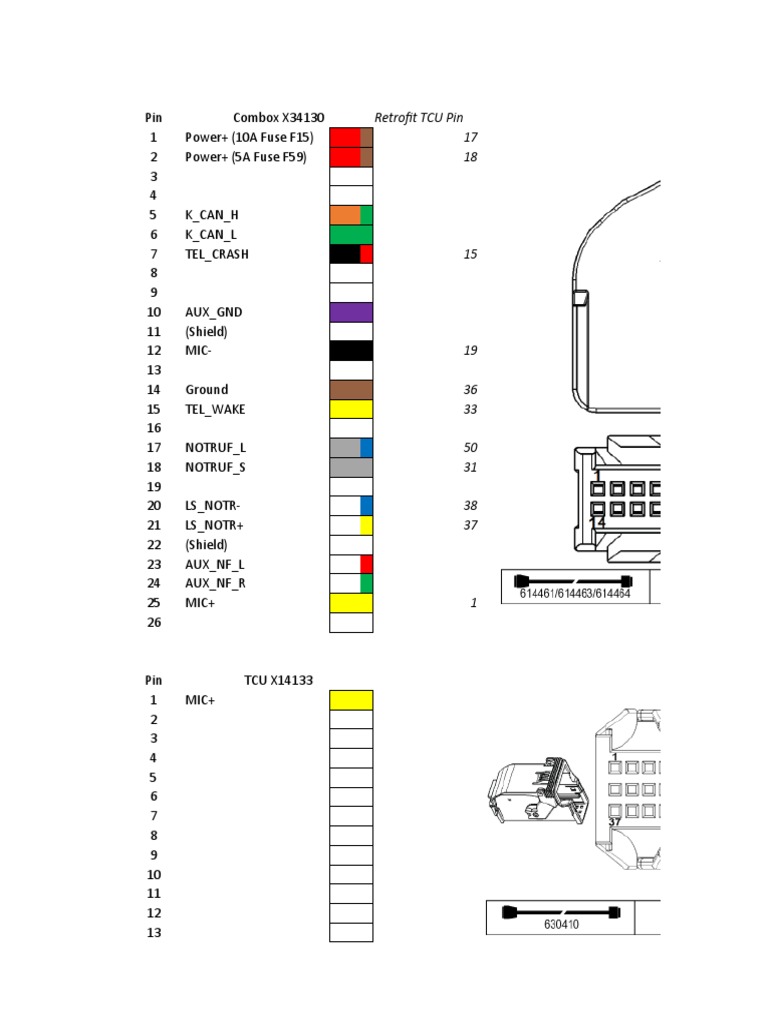 Combox Wiring (1) | PDF