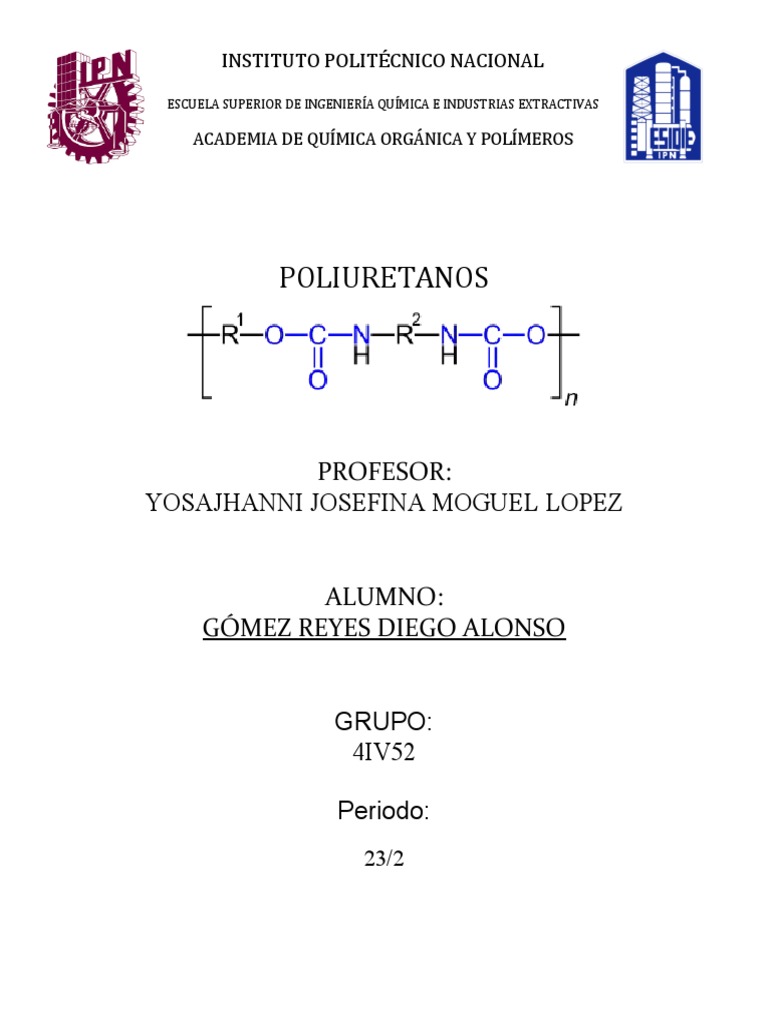 POLIURETANOS | PDF | Poliuretano | Polímeros