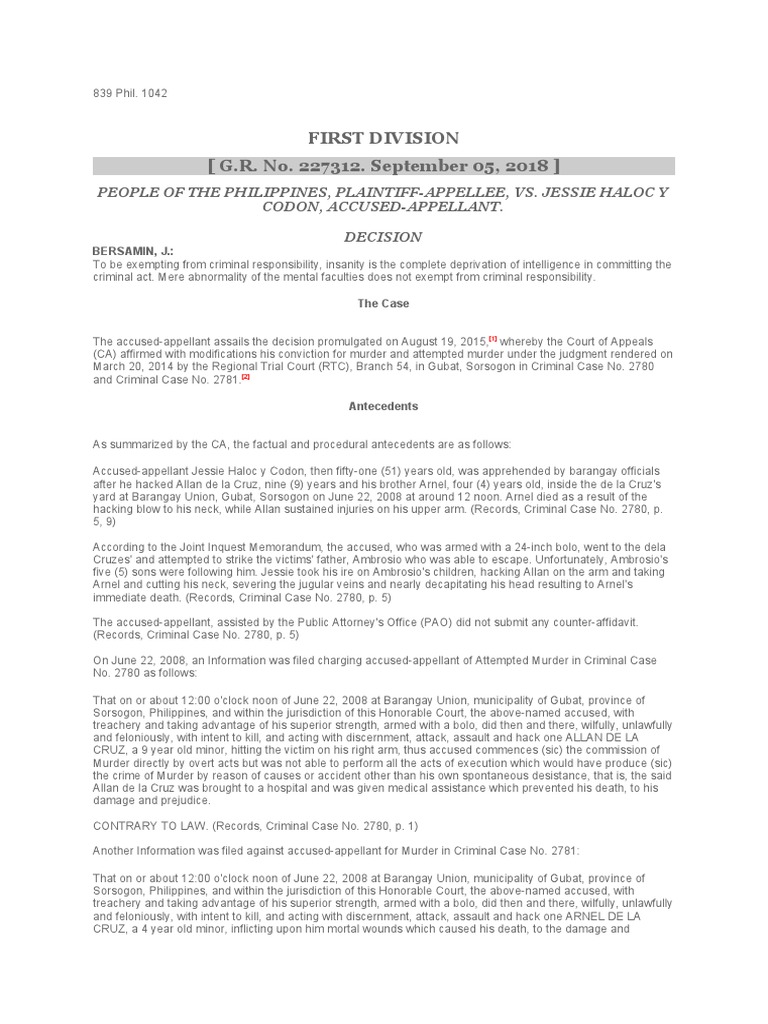Jurisprudence Insanity Defense | PDF | Insanity Defense | Murder Jurisprudence Insanity Defense | PDF | Insanity Defense | Murder