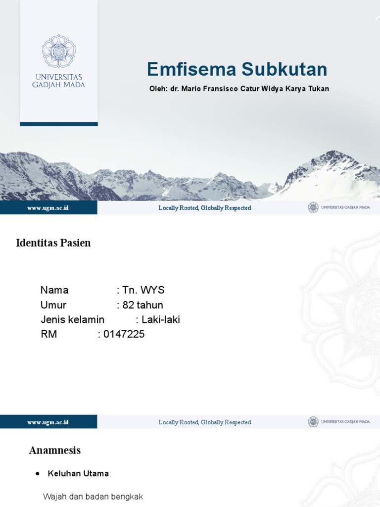 Emfisema Subkutan Mario-1 | PDF | Sains & Matematika