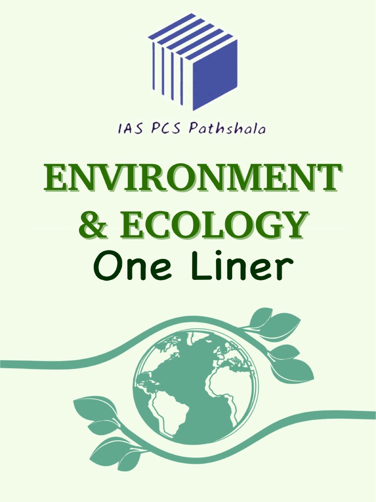 ENVIRONMENT ONE Liner | PDF | Ecosystem | Food Web