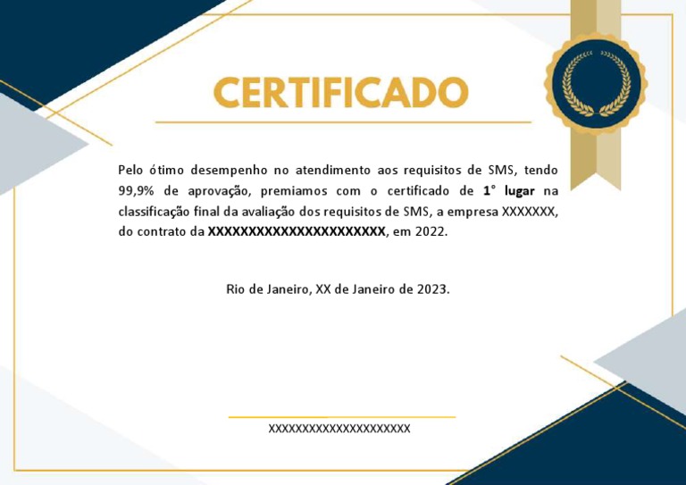 Modelo de Certificado | PDF