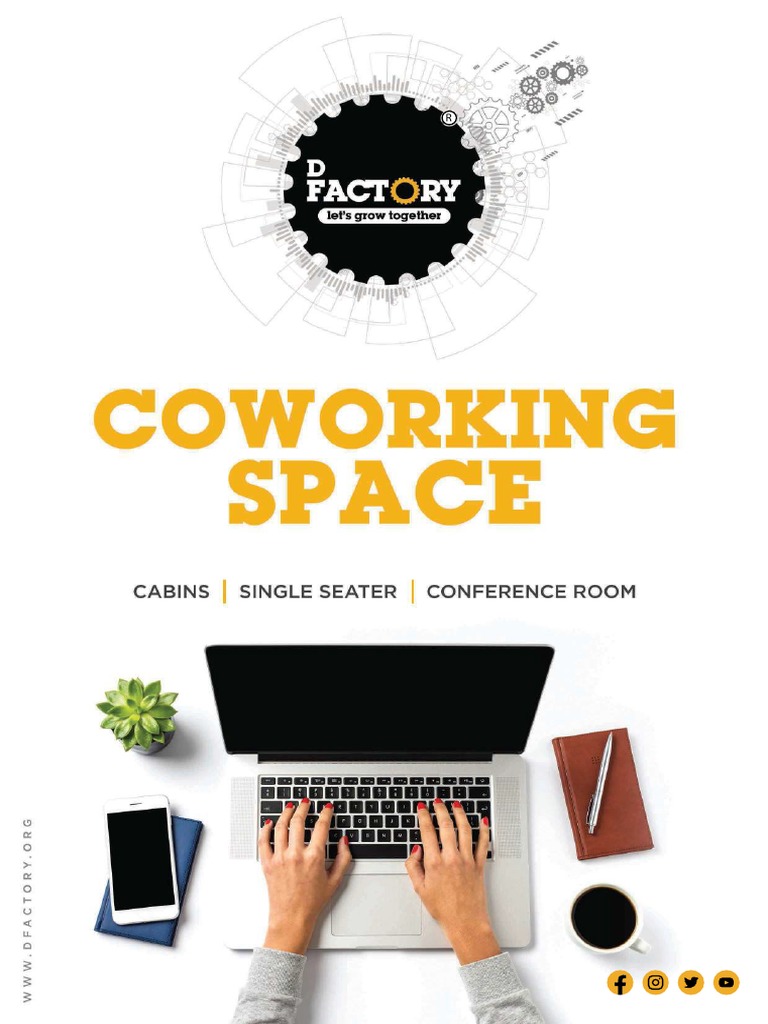 Best Coworking Space Brochure Dfactory | PDF