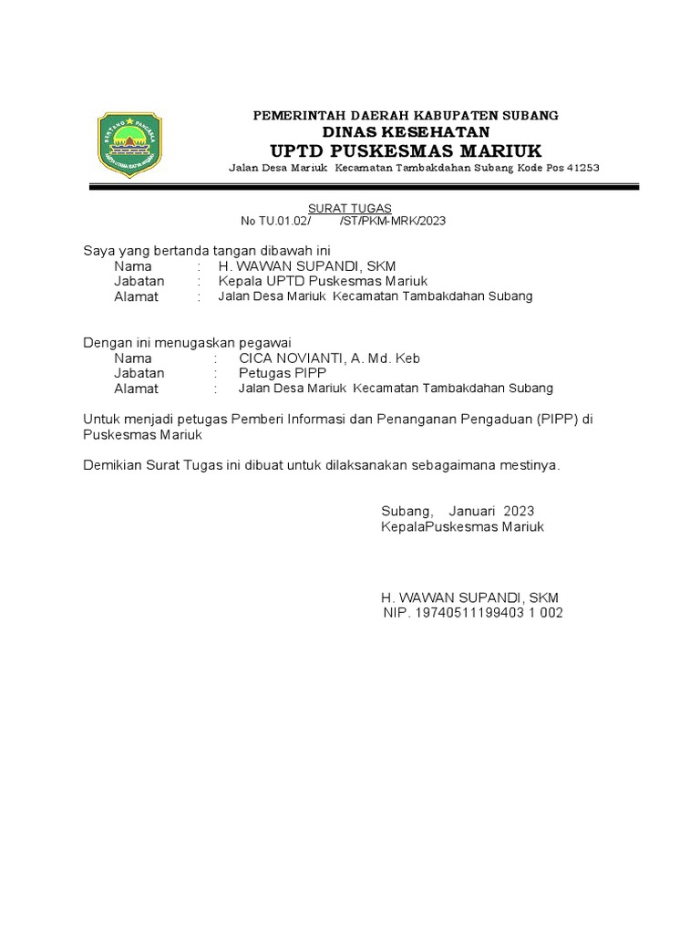 Pakta Integritas Bpjs | PDF