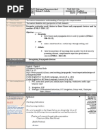 Grade 6 English Lesson Plan | PDF | Propaganda | Bias