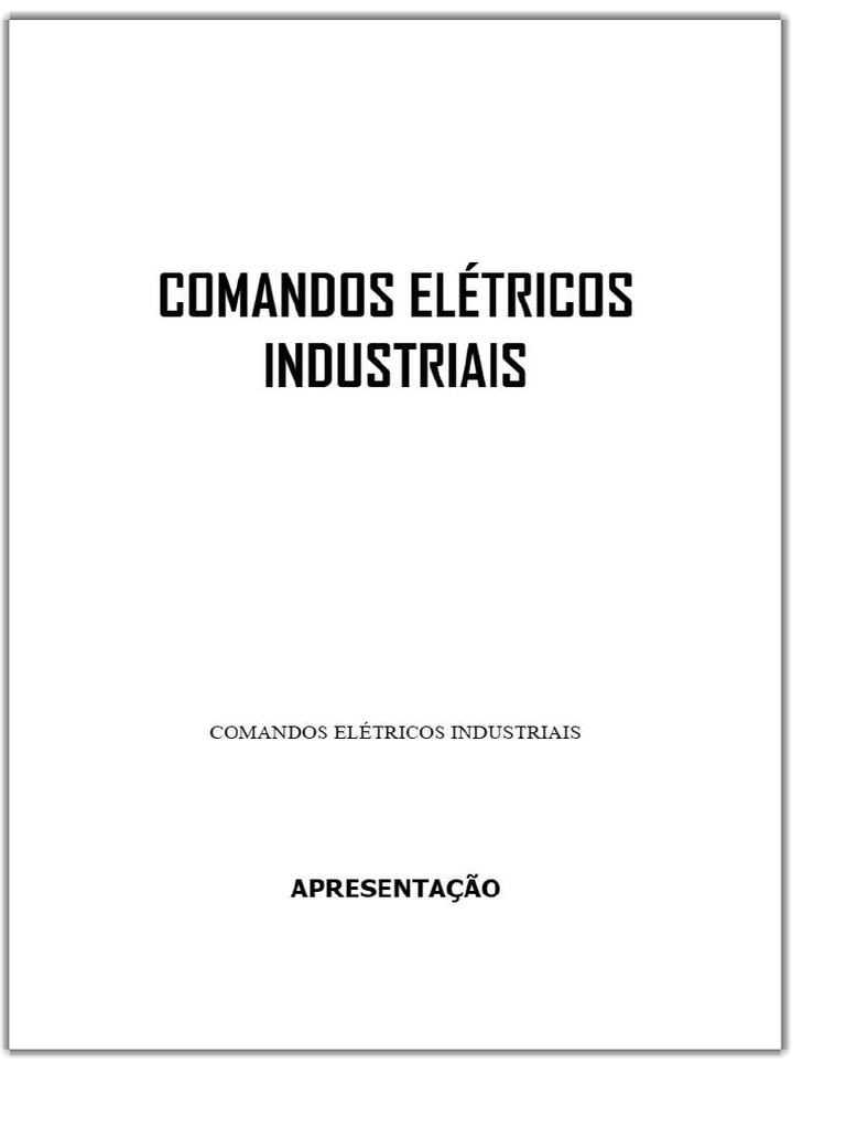 Comandos Eletricos Industriais Pdf