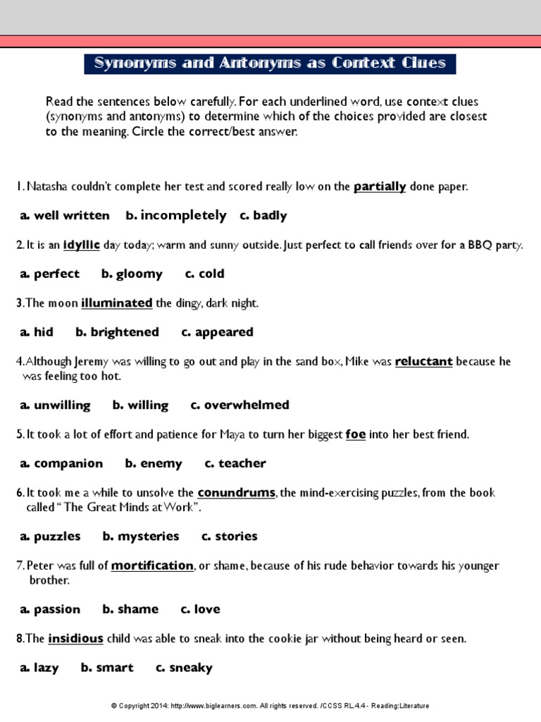 cellular respiration synonyms and antonyms lovely sheet | PDF