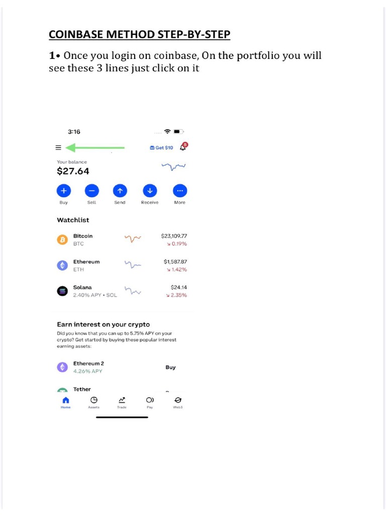 Coinbase-Banklog Tutorial 2023 | PDF