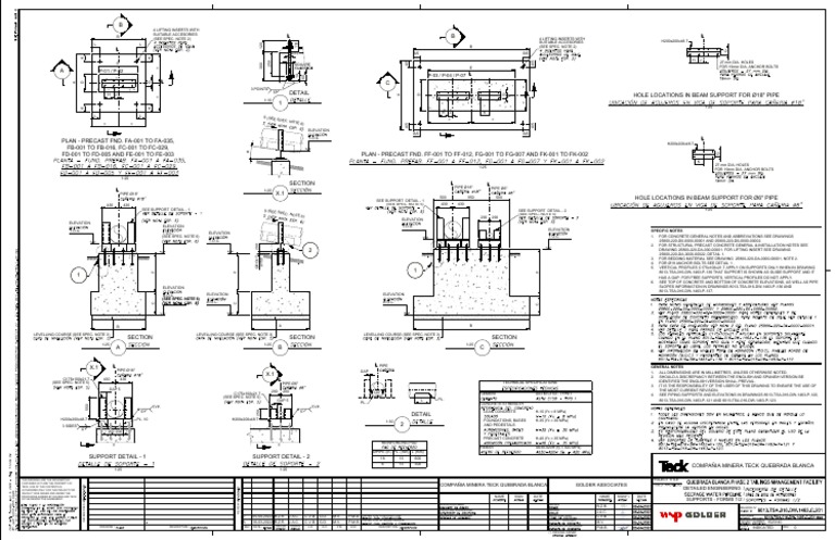 8013-TSA-016-DW-1463-C-201 Rev.0 | PDF | Concrete | Structural Engineering
