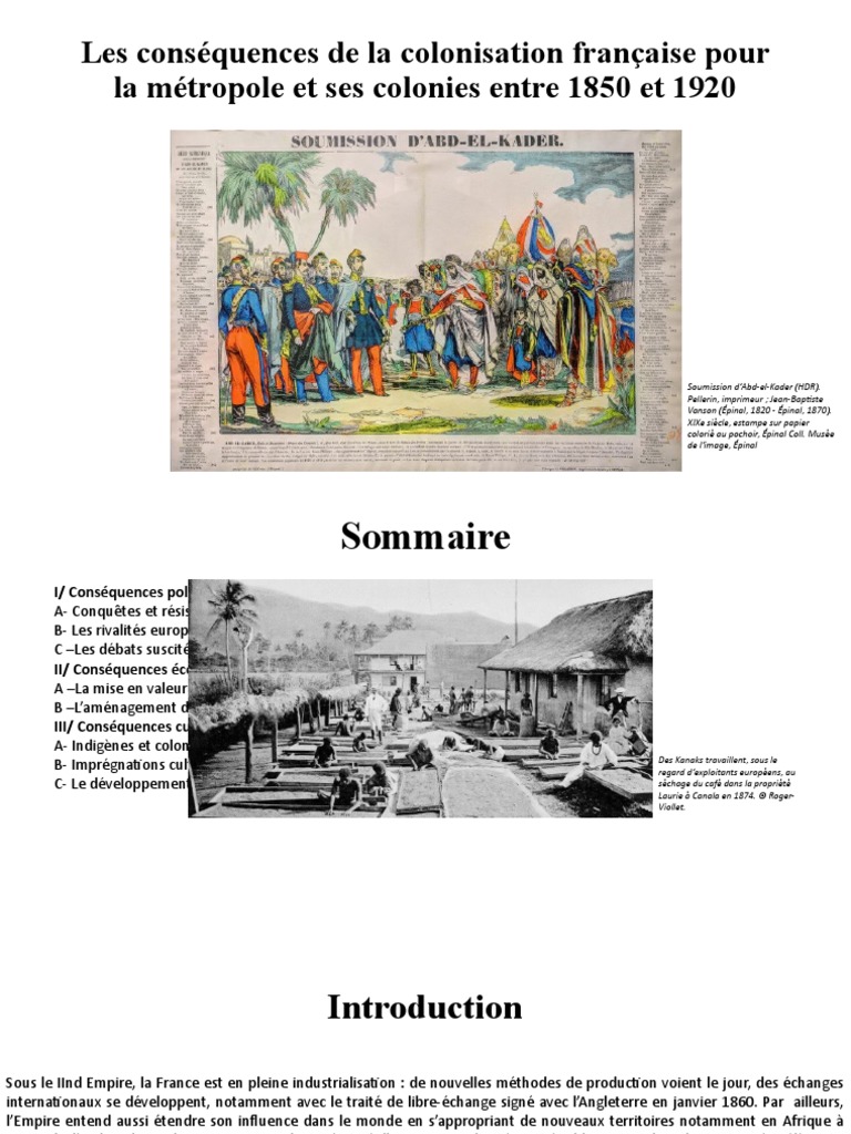 La Colonisation Et Ses Conséquences – WSSZVP