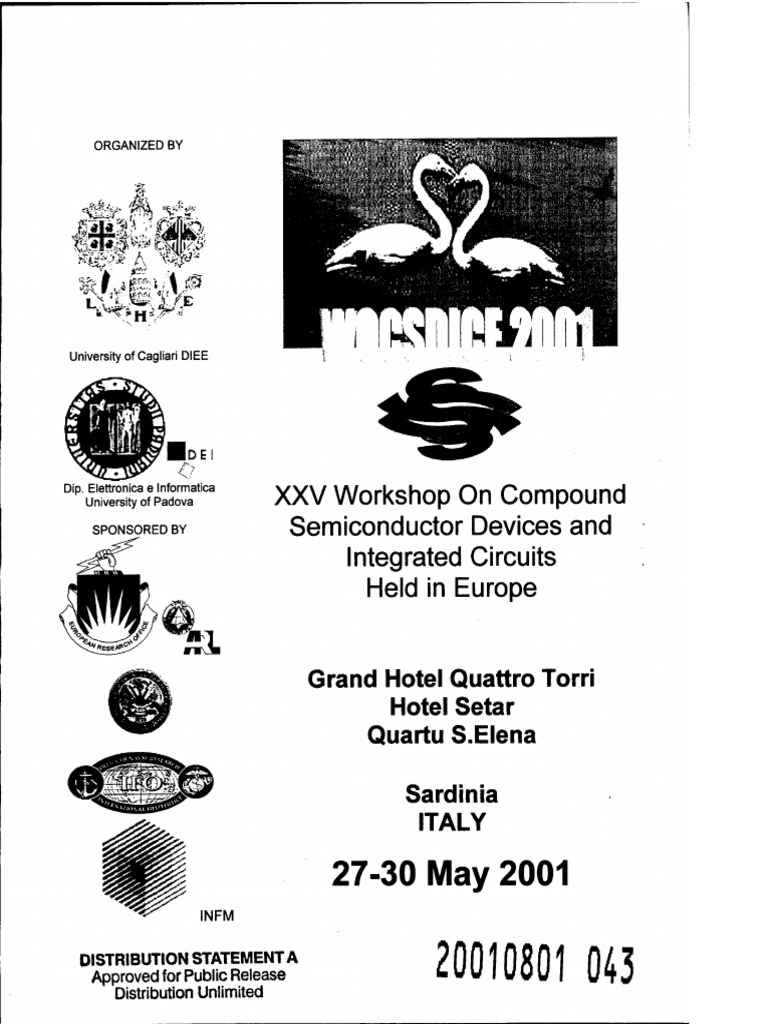 XXV Workshop On Compound Semiconductor Devices and Integrated Circuits Held in Europe | Download ...