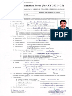 NMC Revised Declaration Form (Faculty & Residents) | PDF | Doctor Of Medicine