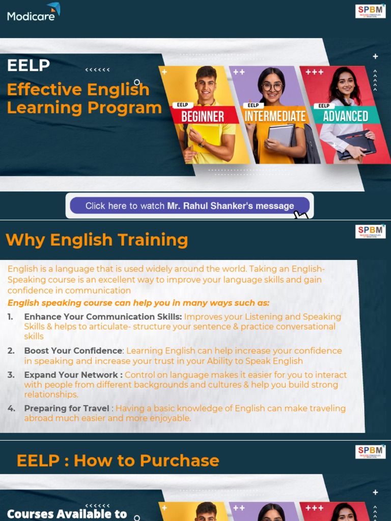 EELP Training Module (ENG) | PDF | Communication | Computing