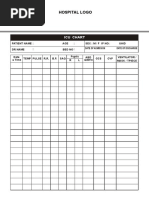 Intake and Output Chart | PDF