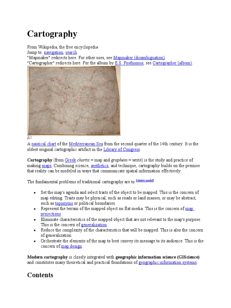 Cartography | PDF | Cartography | Map