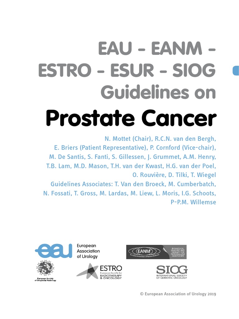 Prostate Cancer Guidelines Update 2019 | PDF | Prostate Cancer ...
