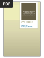 KYC Checklist Spreadsheet | PDF | Money Laundering | Terrorism Financing