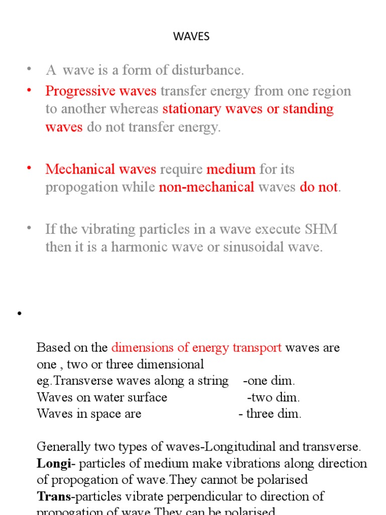 2586 48 150 Waves | PDF | Waves | Wavelength