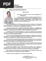 Closing Remarks Tagalog | PDF