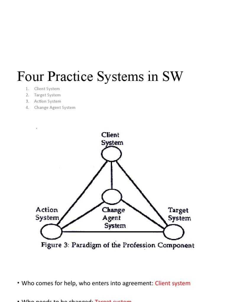 Fourpracticesystem Unit2 | PDF | Social Work | Community