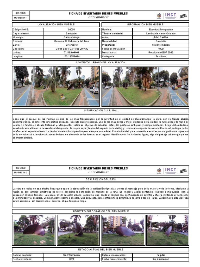 Ficha Bmu Dec 06 | PDF