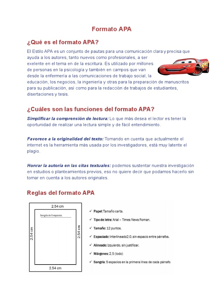 Guía Completa del Formato APA | PDF