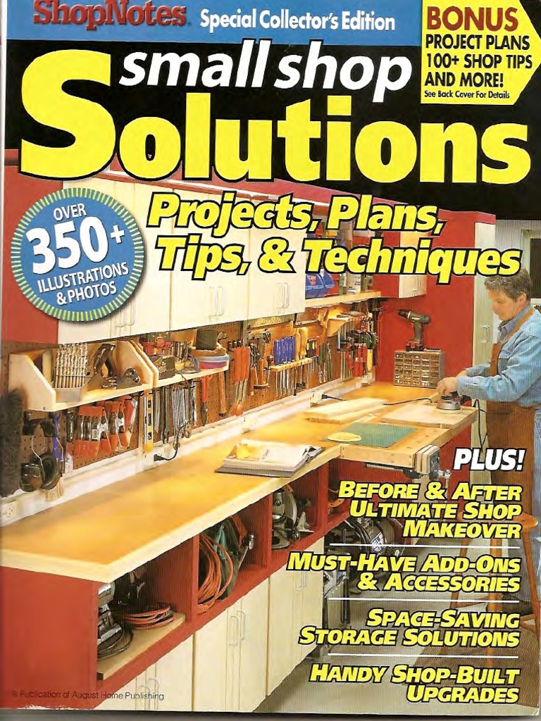ShopNotes Small Shop Solutions | PDF