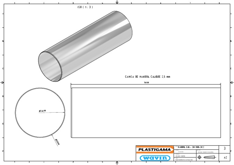 Mandril Cab - 280 Mod-2022 Camisa | PDF