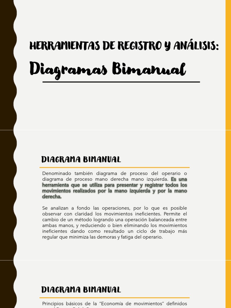 Optimización con Diagramas Bimanuales | PDF | Informática