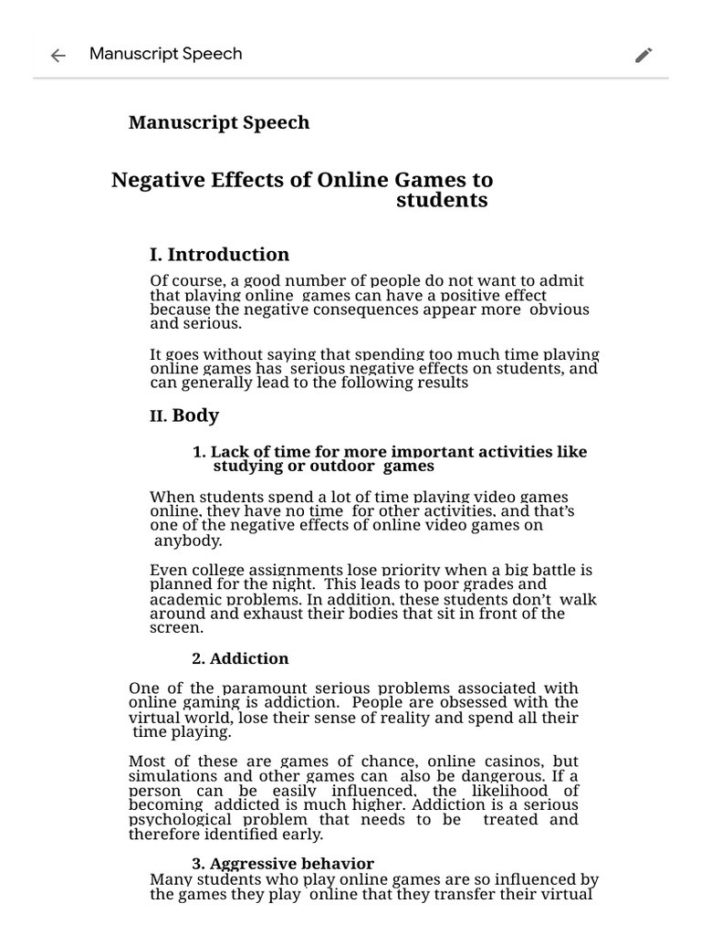 Manuscript Speech | PDF | Psychology | Psychological Concepts