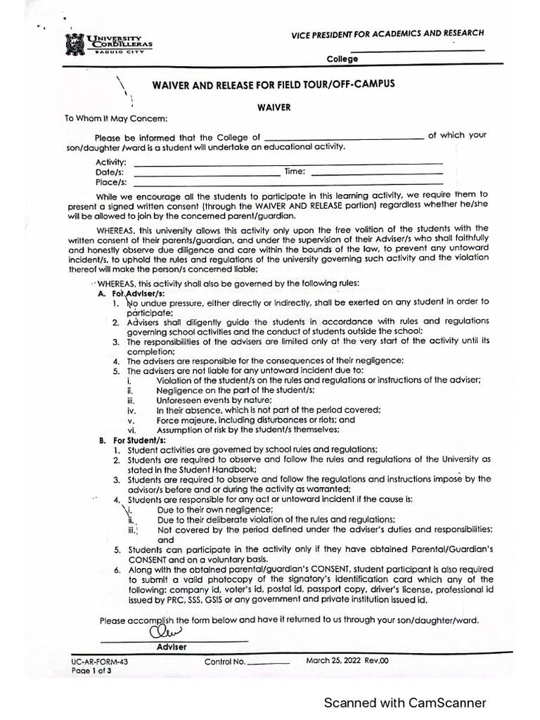 NSTP Waiver | PDF