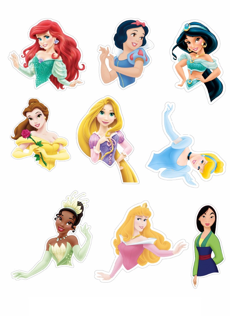bustos-princesas-7cm-parte1 | PDF