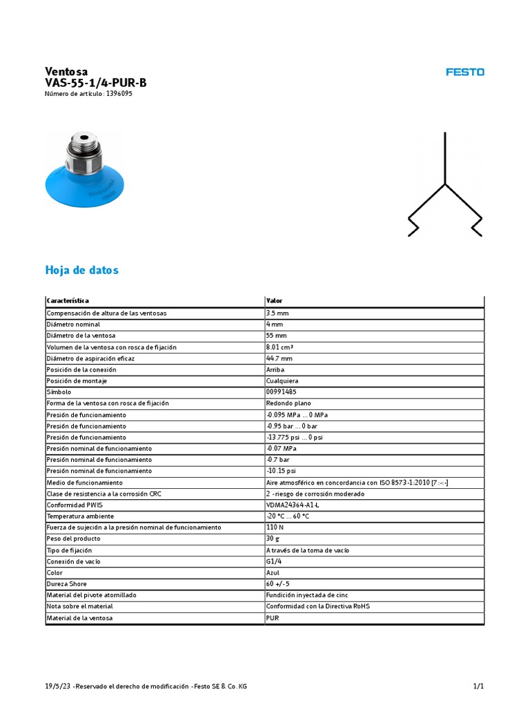 Datasheet | PDF | Pascal (Unidad) | Presión