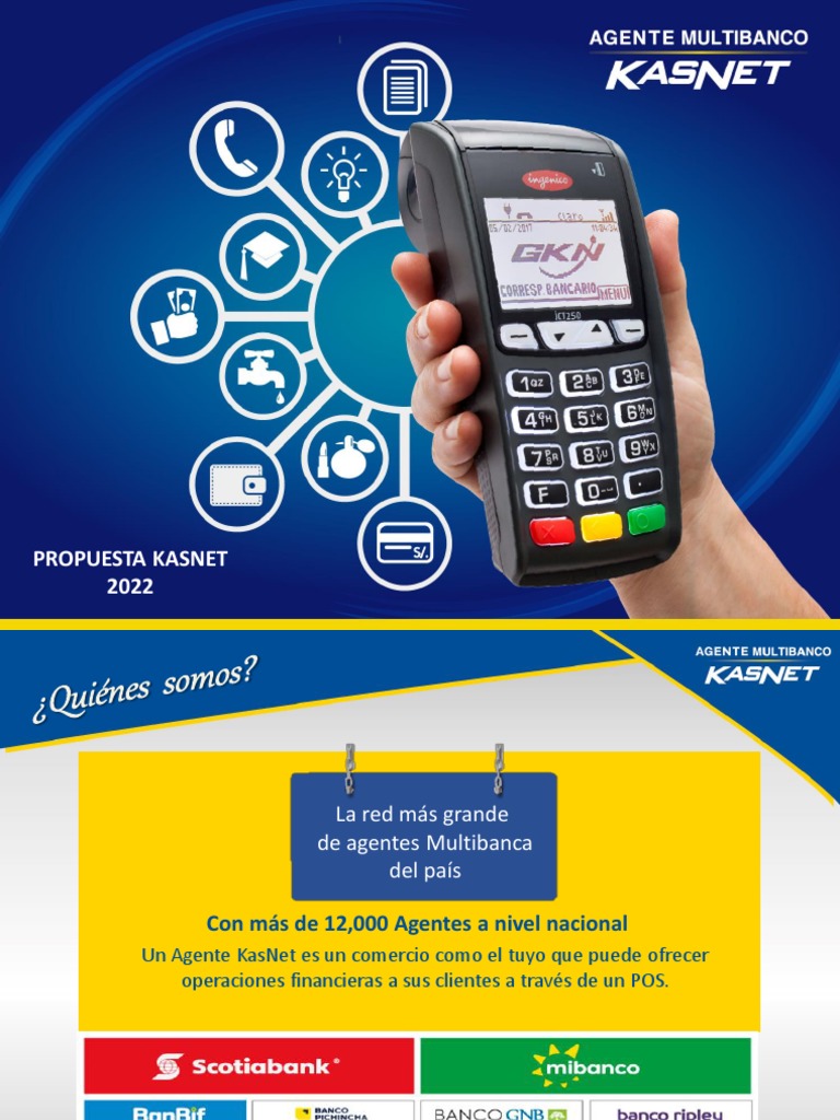 Propuesta Kasnet | PDF | Negocios | Finanzas y dinero