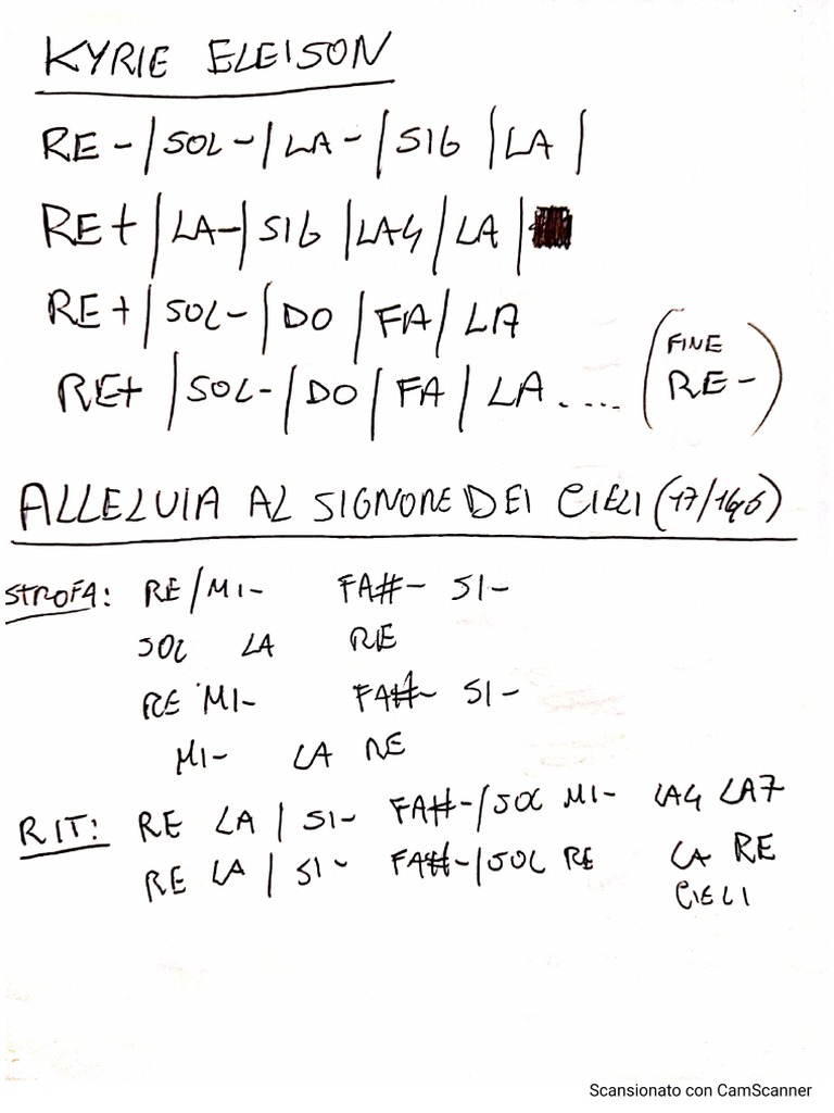 Alleluia Al Signore Dei Cieli Kirie Eleison Pdf