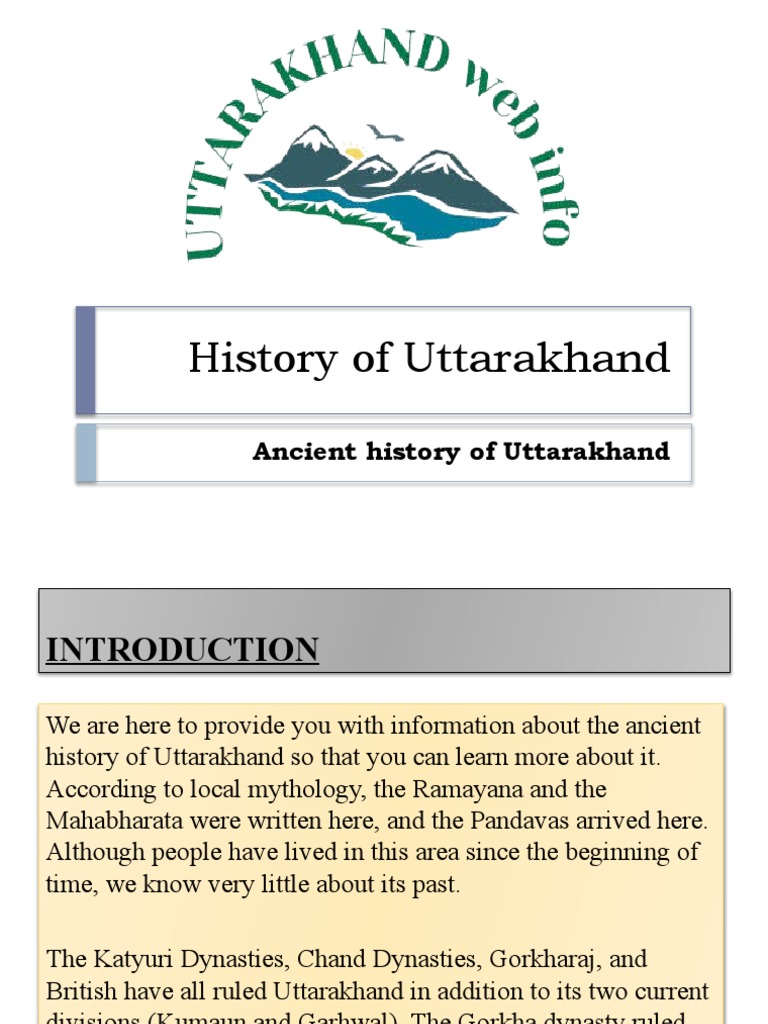 History of Uttarakhand | PDF | Asia