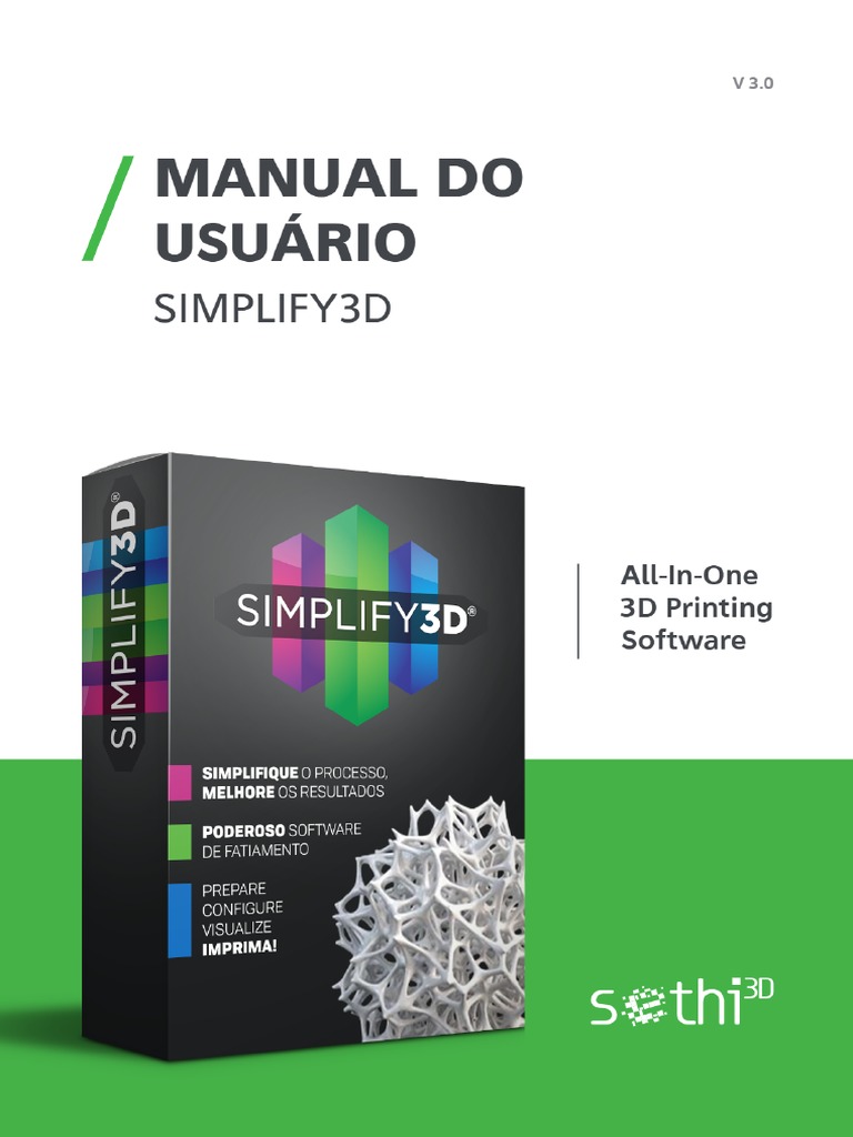 Manual Do Usuário Simplify3d | PDF