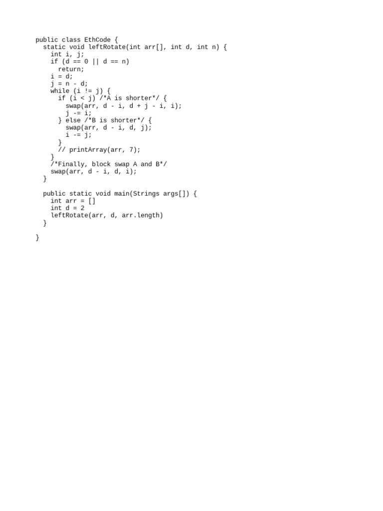 33 Block Swap Algorithm 03-06-2023 | PDF