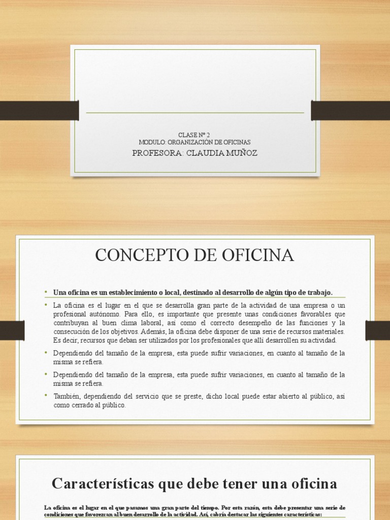 Clase 2 Organizacion de Oficinas | PDF | Internet