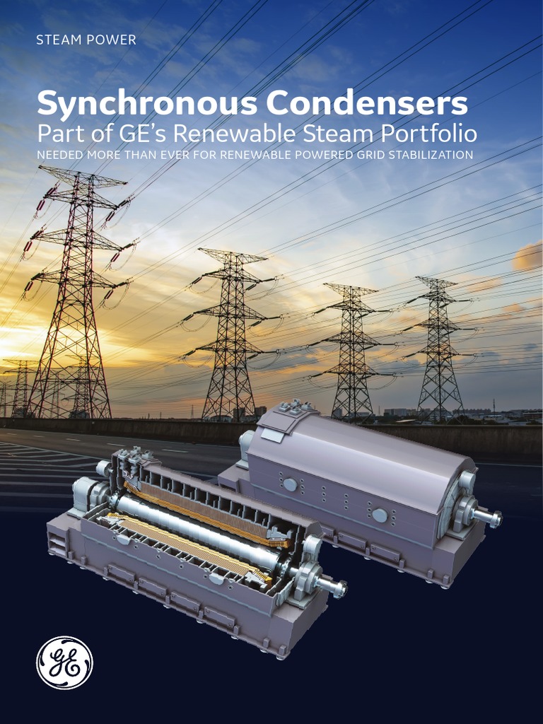 Synchronous Condensers Brochure R9 HR | PDF | Electrical Grid | Electric Power Transmission